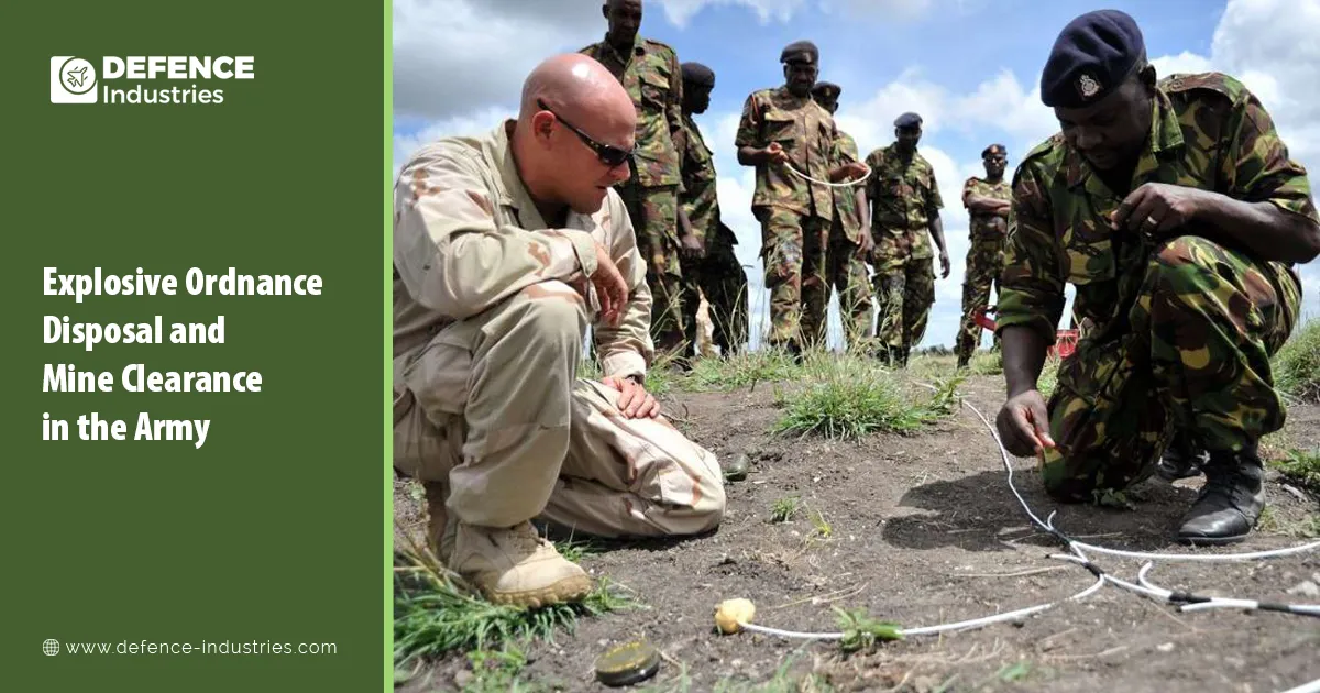 Explosive Ordnance Disposal and Mine Clearance in the Army